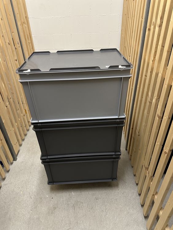 3x Rako Box mit Deckel Stapelbar grau (Gebraucht) in Binningen für CHF ...