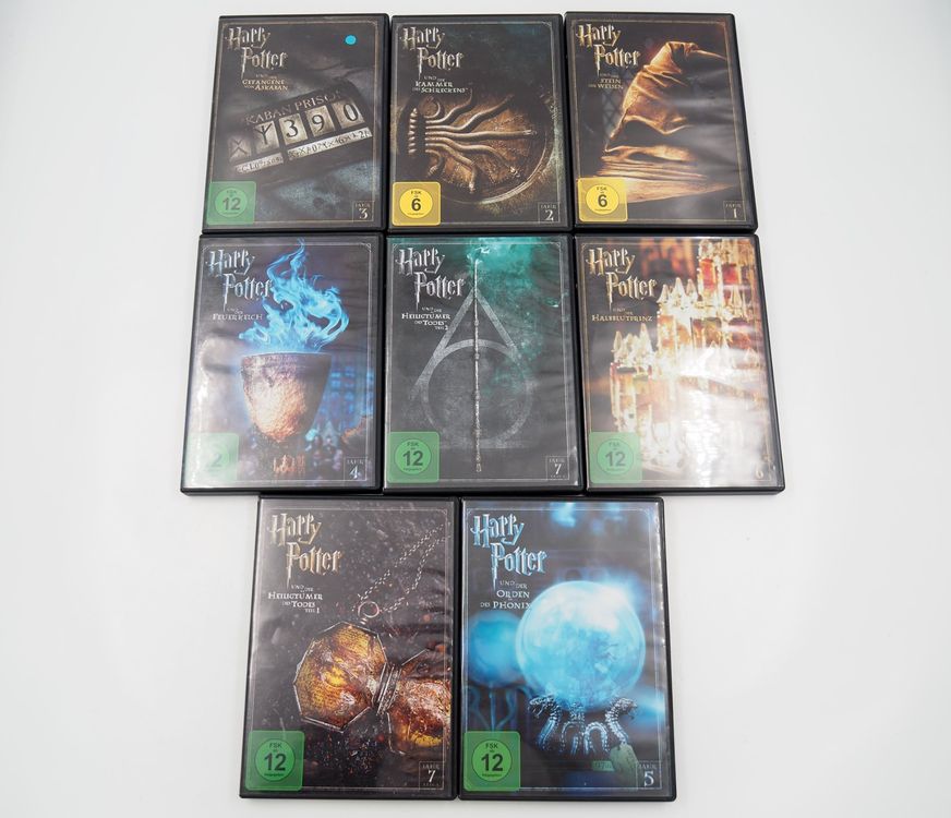 8x HARRY POTTER DVD`s (24111642) (Gebraucht) in Zürich für CHF 28 – mit ...