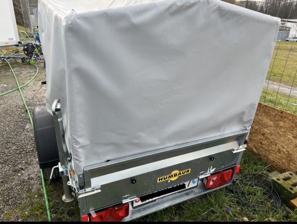 Humbaur HA 750 UG Anhänger mit Plane (Gebraucht) in stallikon für CHF ...