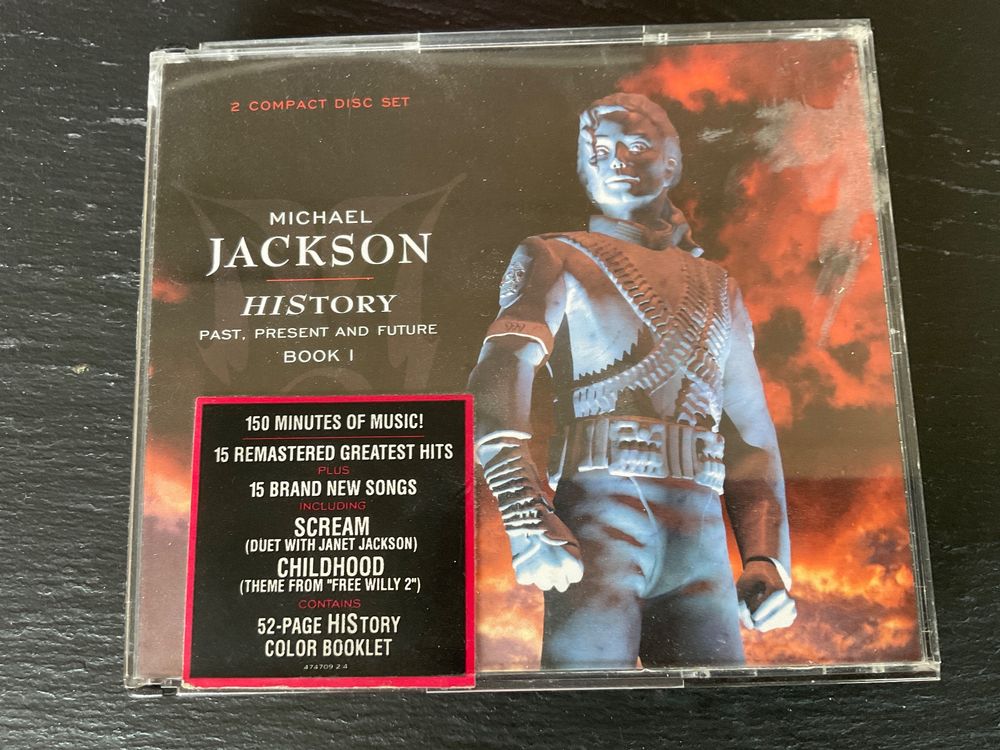 Doppelcd Michael Jackson History (Gebraucht) in Burgdorf für CHF 2 – mit Lieferung auf Ricardo ...