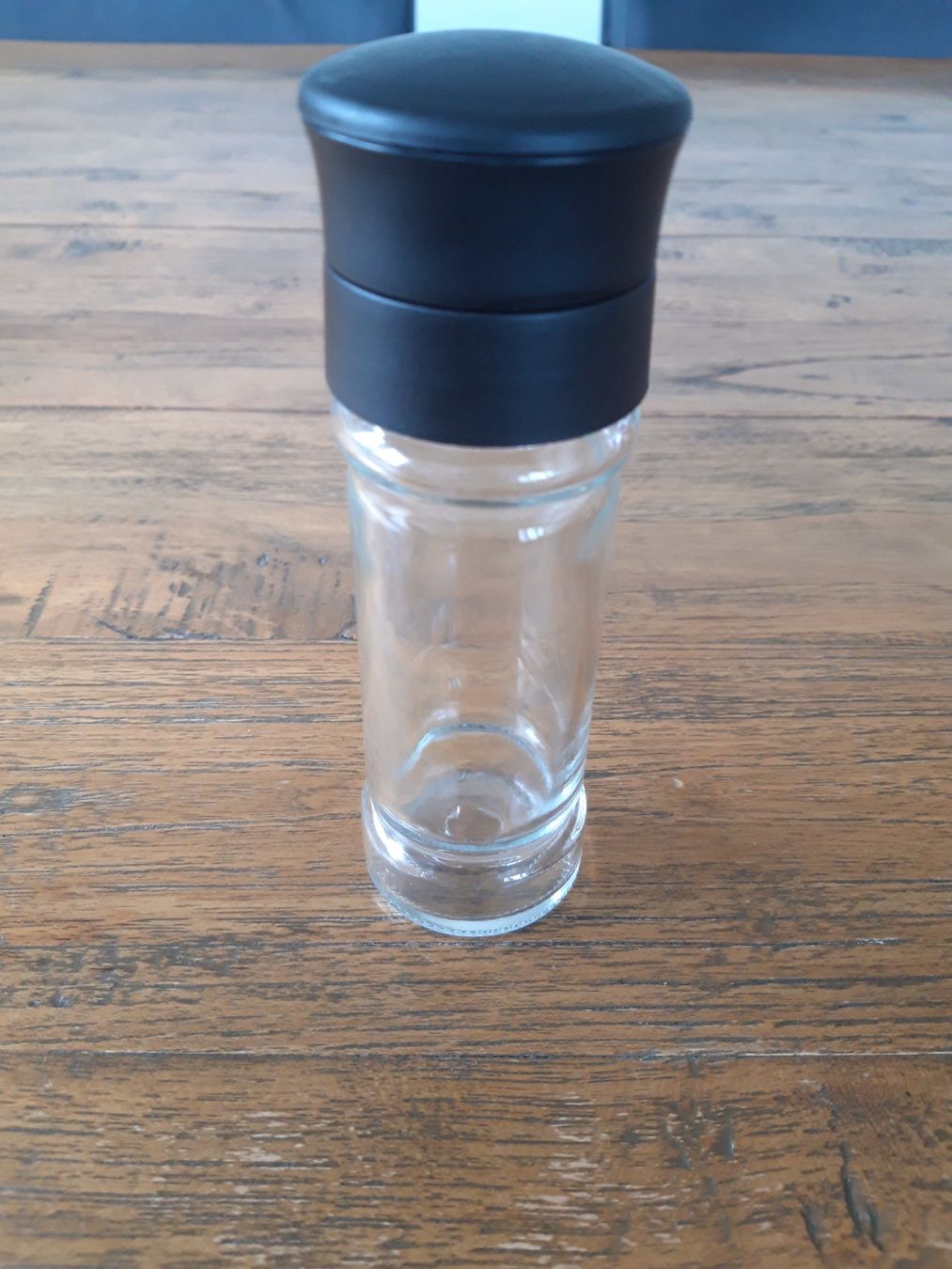 Nachfüllbar Gewürzmühle Mühle Salz Pfeffer Glas mit Deckel (Gebraucht ...