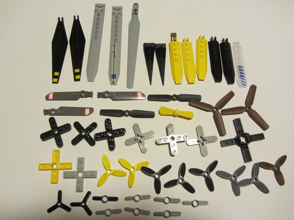 Lego Classic verschiedene Propeller und Rotorblätter (Gebraucht) in ...