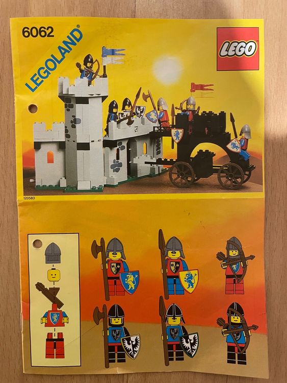 Lego Burg 6062 Black Falcon Battering Ram | Kaufen auf Ricardo