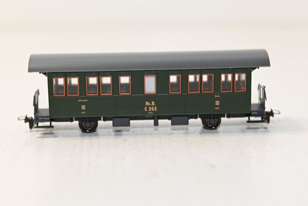 RhB C 262 2 achser Personenwagen Bemo HOm mit OVP | Kaufen auf Ricardo