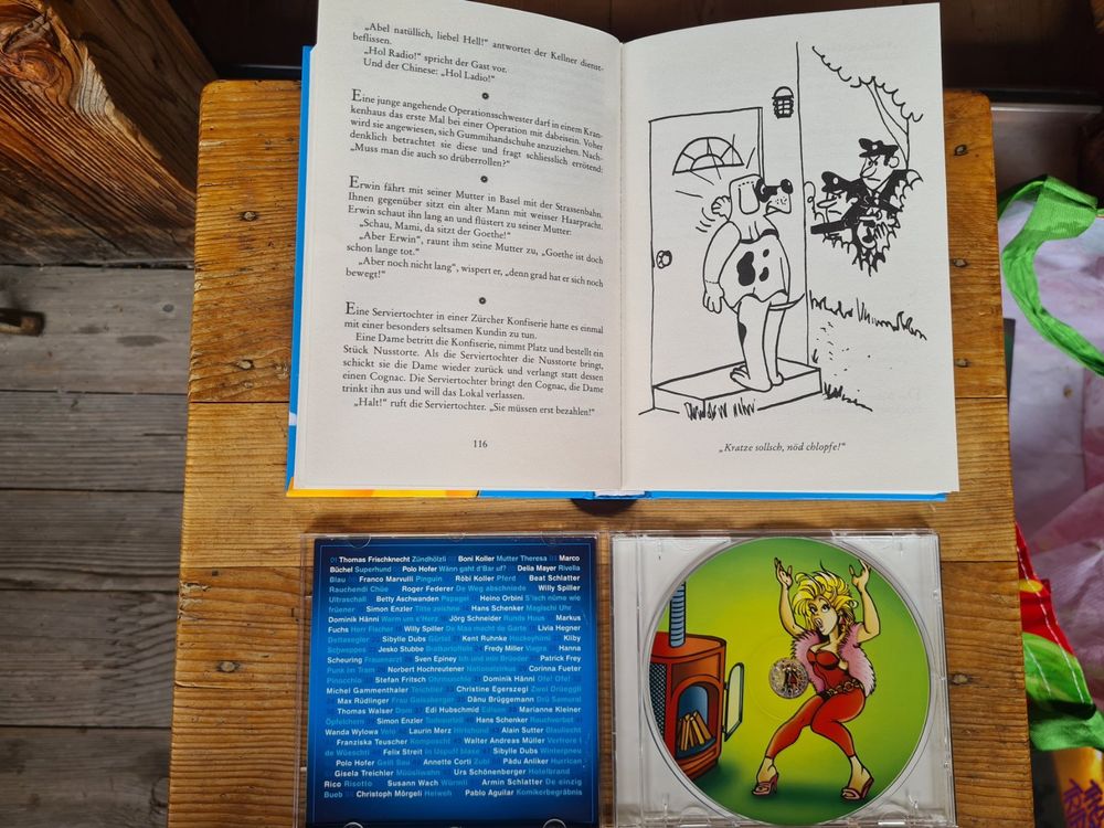 CD + Buch, Der Schweizer Witze Mix (Gebraucht) in Halten für CHF 1 ...