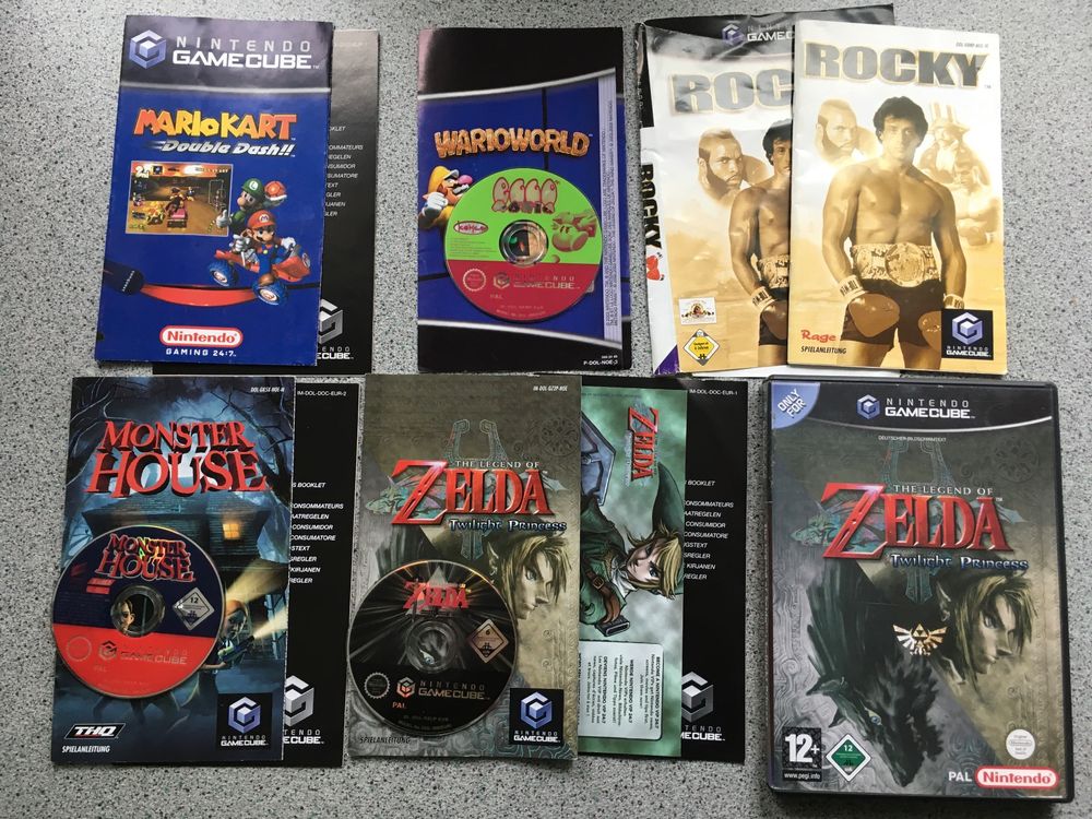Diverse Gamecube Games mit Zelda | Kaufen auf Ricardo