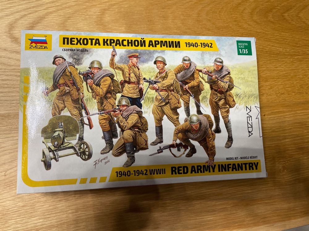 Red army infantry 1/35 (Gebraucht) in Villarimboud für CHF 4 – mit ...