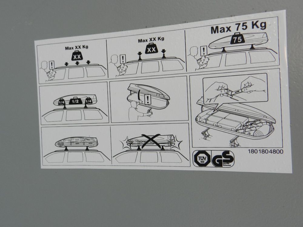 Dachbox Thule Atlantis 780 (Gebraucht) in Münchwilen/TG für CHF 350 ...