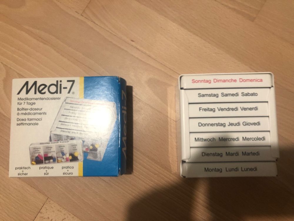 Medi-7 Box (Gebraucht) in Winterthur für CHF 10 – nur Abholung auf ...