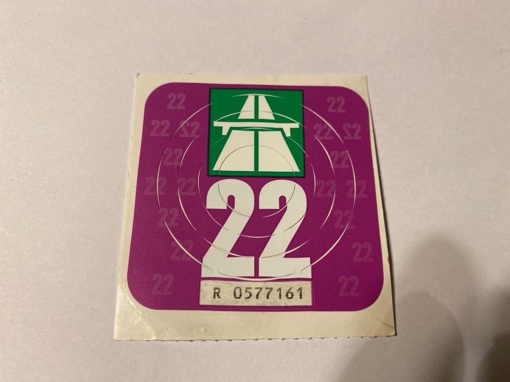 CH Autobahn Vignette 2022 (Neu (gemäss Beschreibung)) in Dietikon für CHF 3 – mit Lieferung auf ...