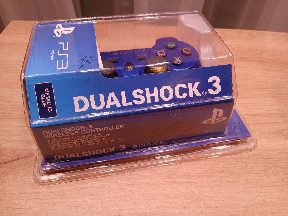 Neuer PS3 DualShock 3 Controller – Metallic Blue – Originalv (Neu und ...