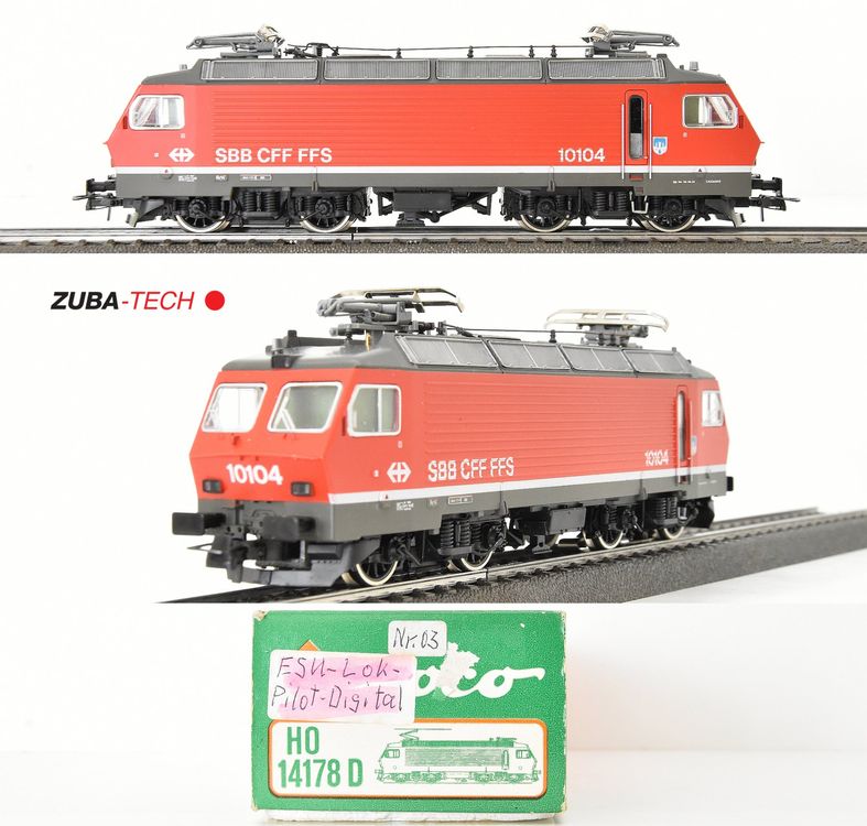 Roco 14178D E-Lok Re 4/4 IV SBB H0 WS Digital mit OVP (Gebraucht) in St. Gallen für CHF 82 – mit ...