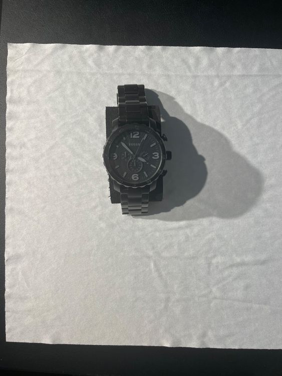 FOSSIL Herrenuhr Nate Edelstahl Schwarz JR1401 / 251507 | Kaufen auf ...