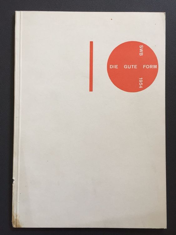 gute Form Max Bill 1954 Werkbund Bauhaus | Kaufen auf Ricardo