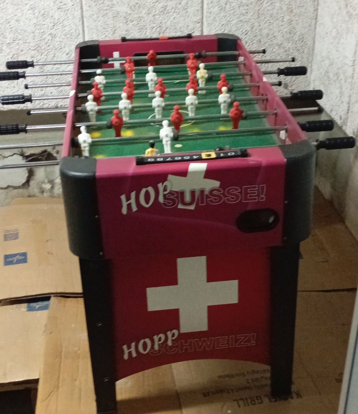 Töggelikasten / Tischfussballtisch Hopp Schwiiz Top Zustand! (Gebraucht ...