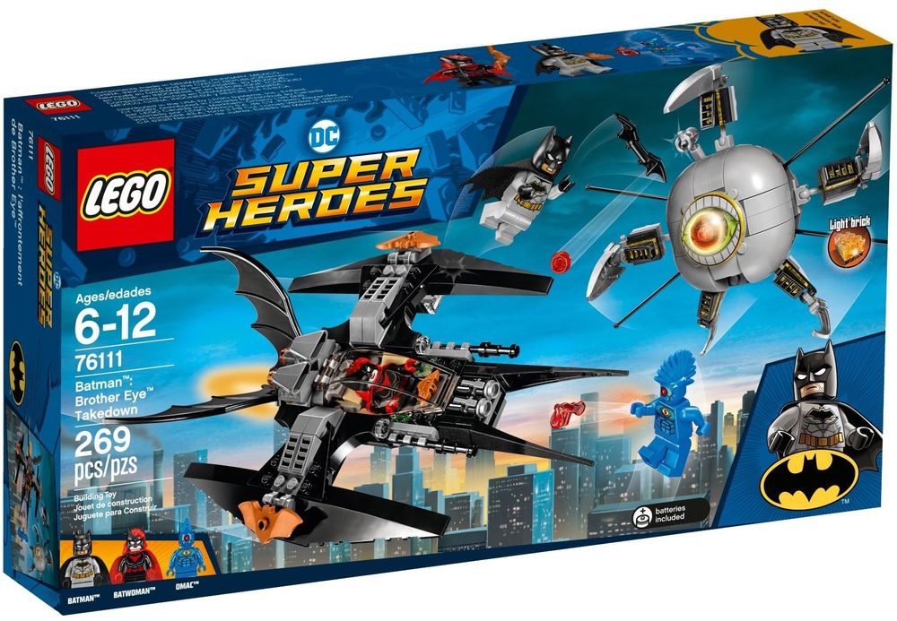 LEGO 76111 Batman: Brother Eye Takedown (Neuf avec emballage d'origine ...