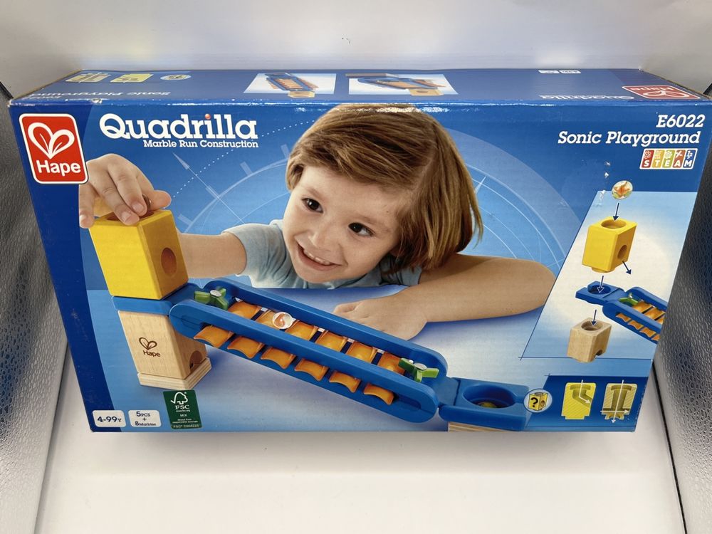 Hape Quadrilla Sonic Playground E6022 Murmelbahn (Gebraucht) in Zuchwil ...