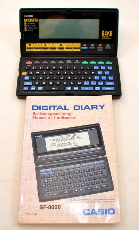 Digital Diary Casio SF-8000 (Gebraucht) in Esslingen für CHF 6 – mit ...