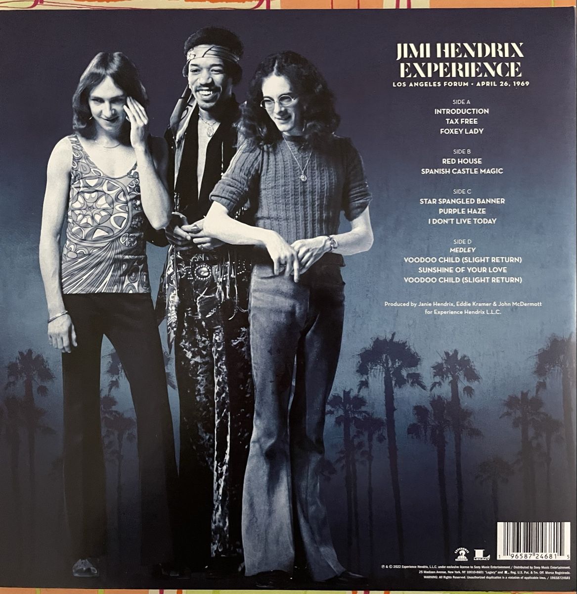 Jimi Hendrix - Live Los Angeles April 1969 Vinyl LP (Gebraucht) in ...