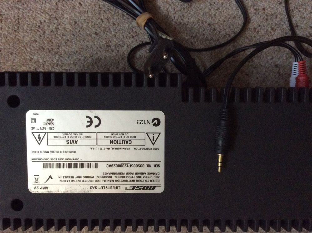 Bose stereo Amplifier SA3 | Kaufen auf Ricardo