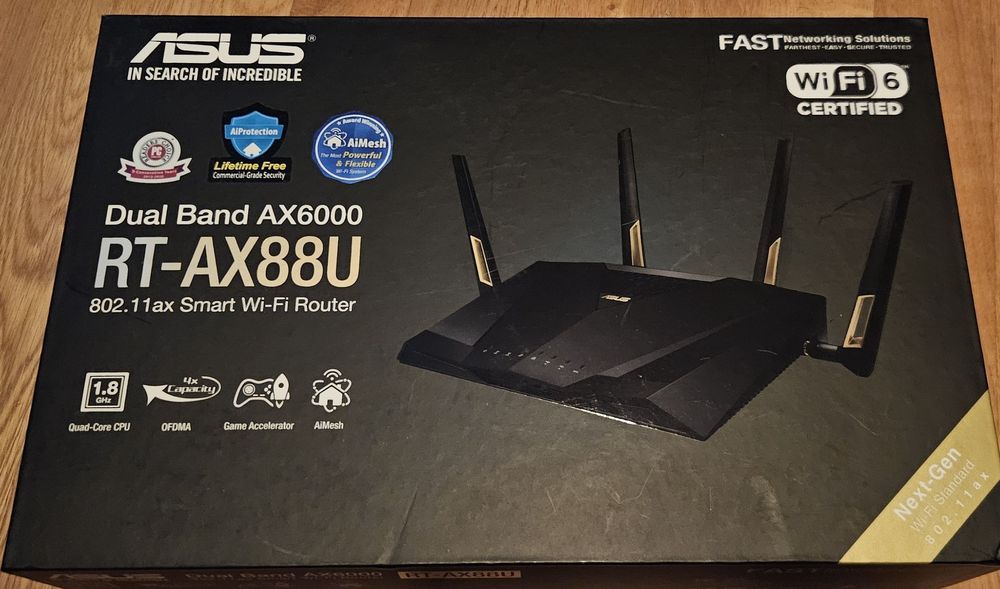 ASUS RT-AX88U - Dual Band AX6000 WLAN Router - Top Zustand | Kaufen auf ...