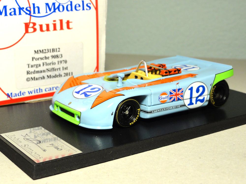 Marsh Models 1:43 Porsche 908 Targa Florio 1970 J. Siffert | Kaufen auf ...