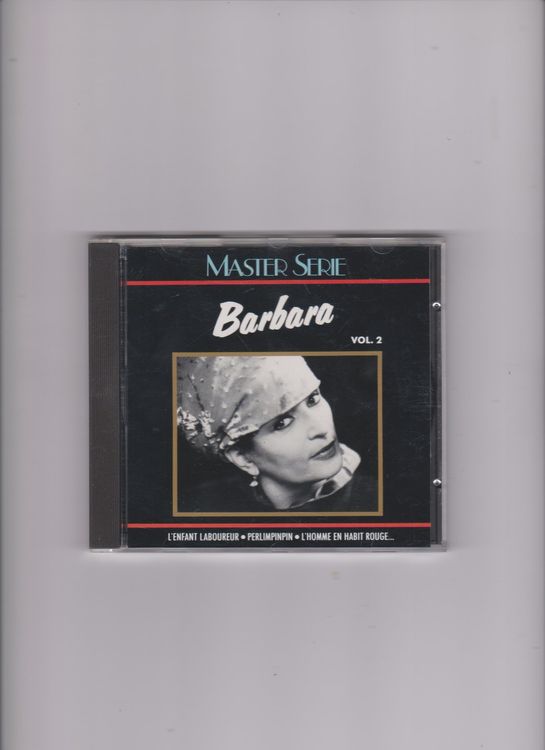 Barbara - Master Serie, Vol. 2 - CD (D'occasion) à Bex pour CHF 1.5 ...