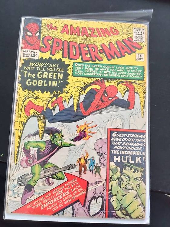 The Amazing Spider-Man #14 (1964) (Gebraucht) in Mund für CHF 5900 ...