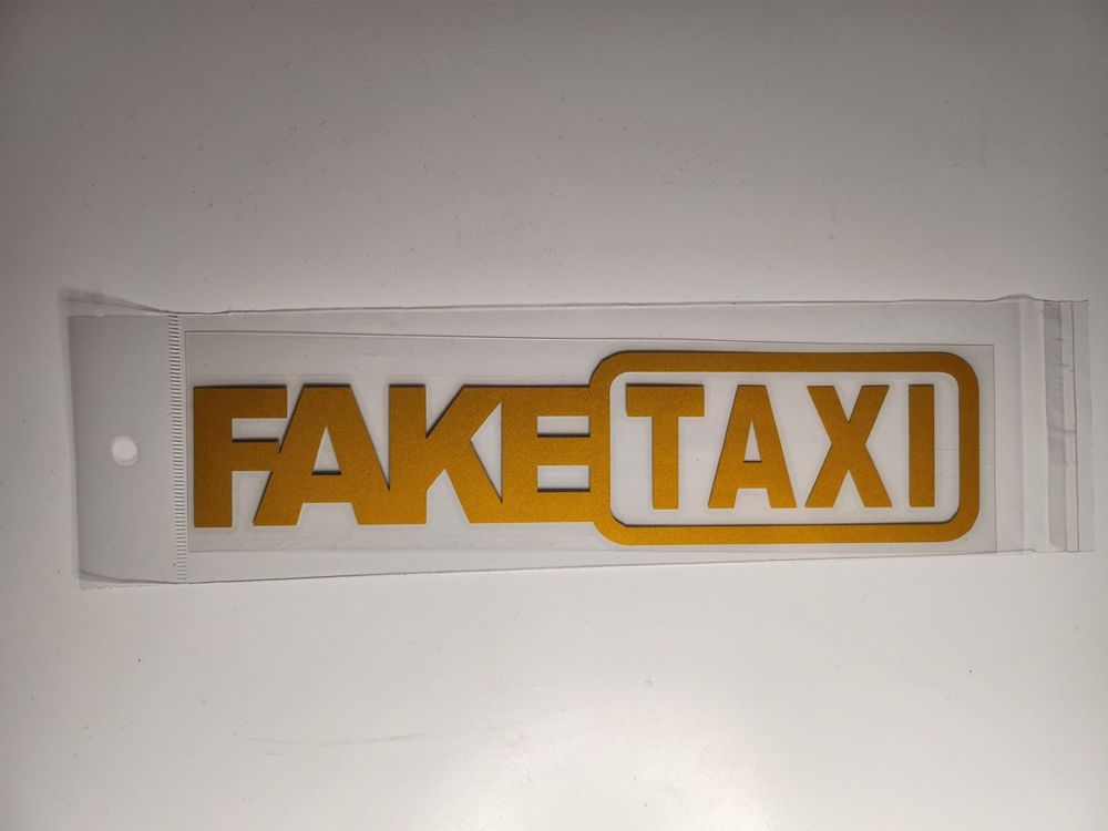 Fake Taxi Sticker (Neu und originalverpackt) in Tuggen für CHF 7 – mit ...