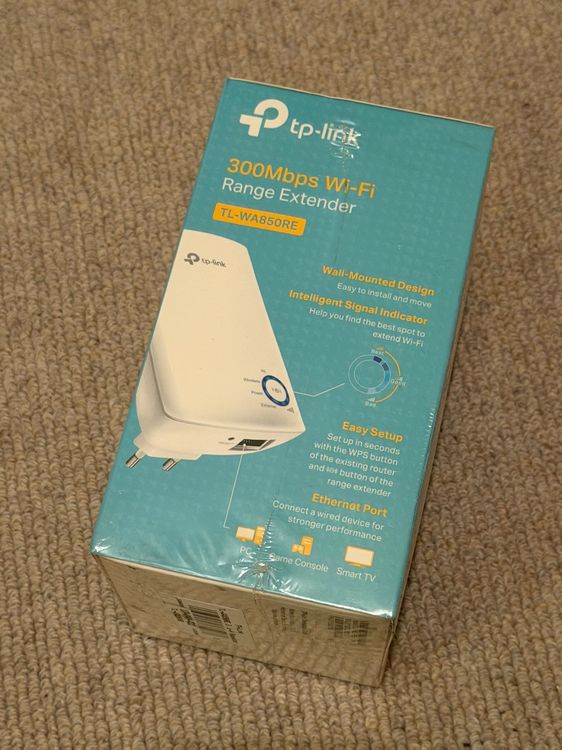tp-link TL-WA850RE 300Mbit/s-WLAN-Repeater (Neu und originalverpackt ...