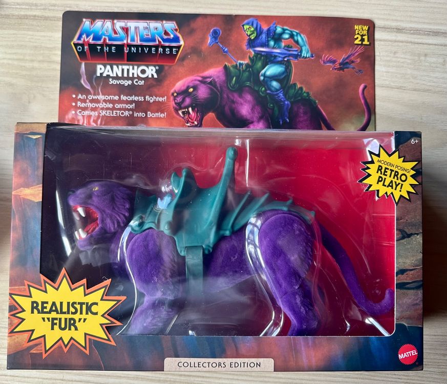 MOTU - Masters of the Universe Origins - Panthor Flocked | Kaufen auf ...