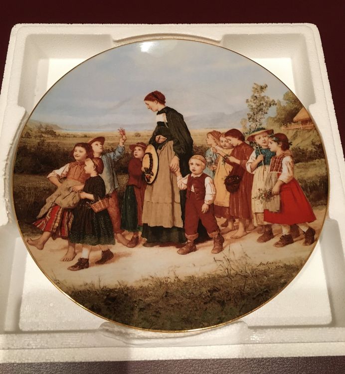 8-tlg. Albert Anker Sammelteller-Serie «Ankers Erbe» (Neu und ...