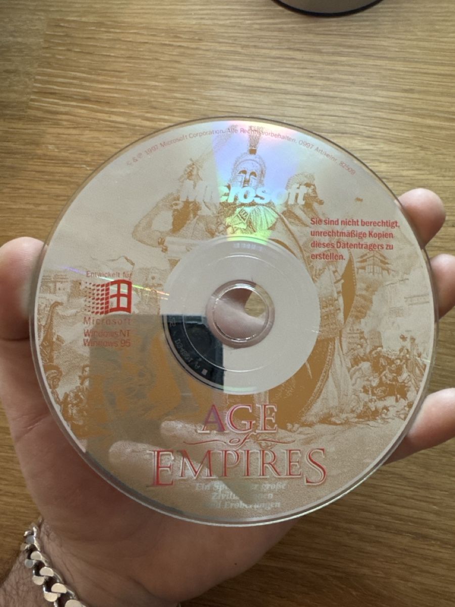 PC / AOE / Age Of Empires / Vintage / Nur CD (Gebraucht) in ...