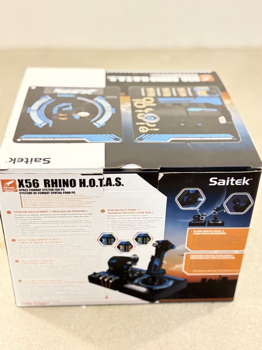 Logitech G Saitek X56 Rhino HOTAS – voll funktionsfähig, mit (Gebraucht ...