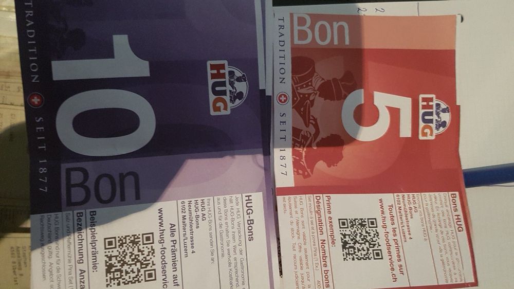1100 Bon Hug (Gebraucht) in meiringen für CHF 80 – mit Lieferung auf ...