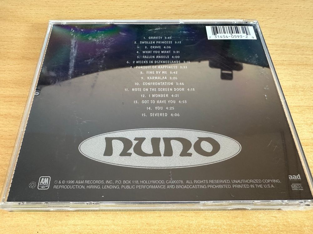 Nuno – Schizophonic (Gebraucht) in Rikon im Tösstal für CHF 9 – mit Lieferung auf Ricardo kaufen