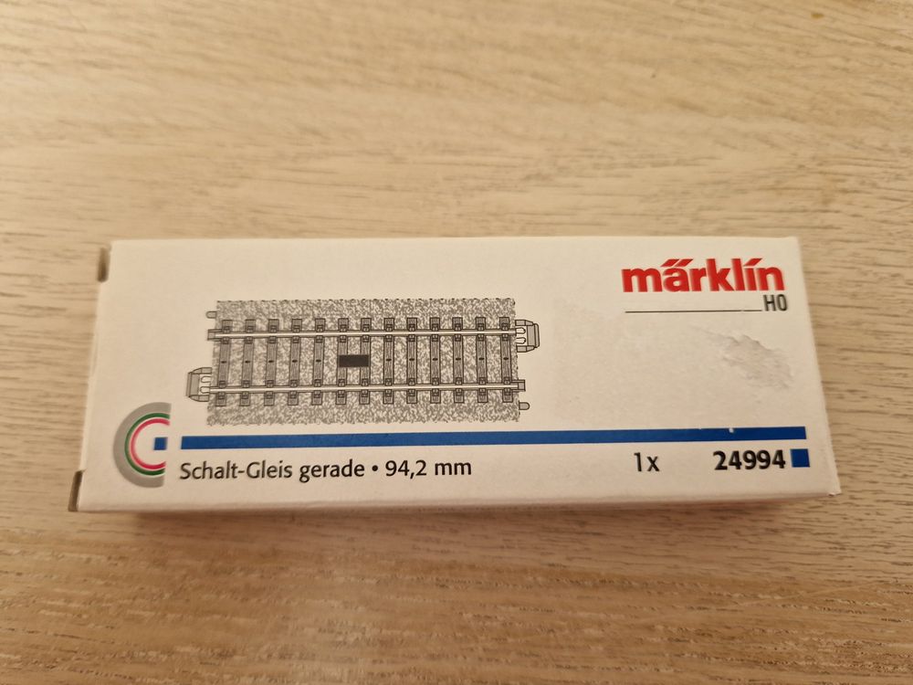 Märklin 24994 Schaltgleis C H0 OVP NEU (Neu und originalverpackt) in St ...