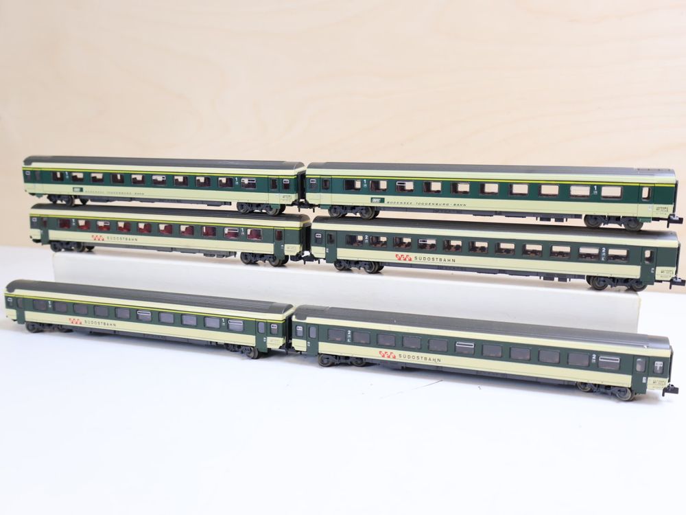 ROCO 6 x BT / SOB Personenwagen Set - Spur N | Kaufen auf Ricardo