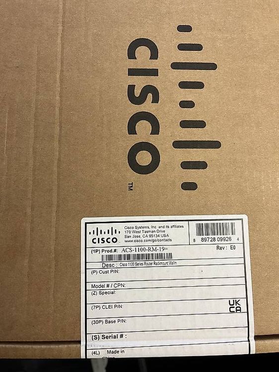 Cisco ACS 1100 RM 19 (Neu und originalverpackt) in Schlieren für CHF 25 ...