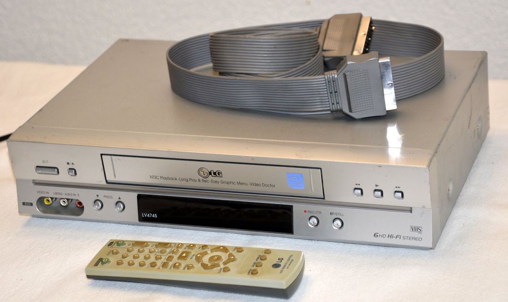 Videorecorder / magnétoscope VHS LG LV4745 (Gebraucht) in Collonges für ...