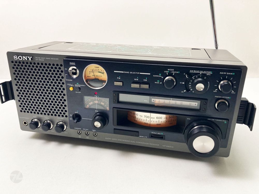 Sony ICF-6800W Multi Band Receiver Vintage OVP Radio SW MW (Gebraucht ...