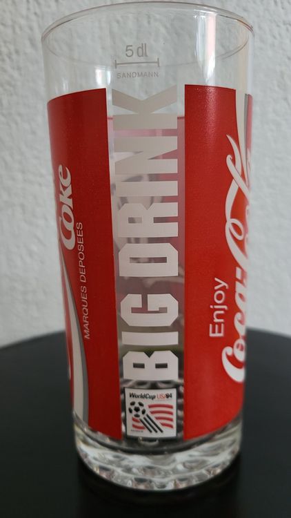 Coca-Cola Glas Marc Hottinger, WM USA 94 (Gebraucht) in Grenchen für ...