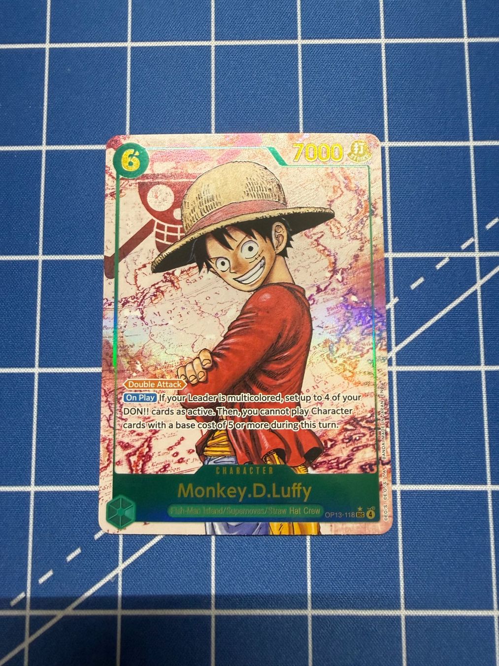 Monkey.D.Luffy (OP13-118) (V.2) - Carrying on his Will (Neu (gemäss ...