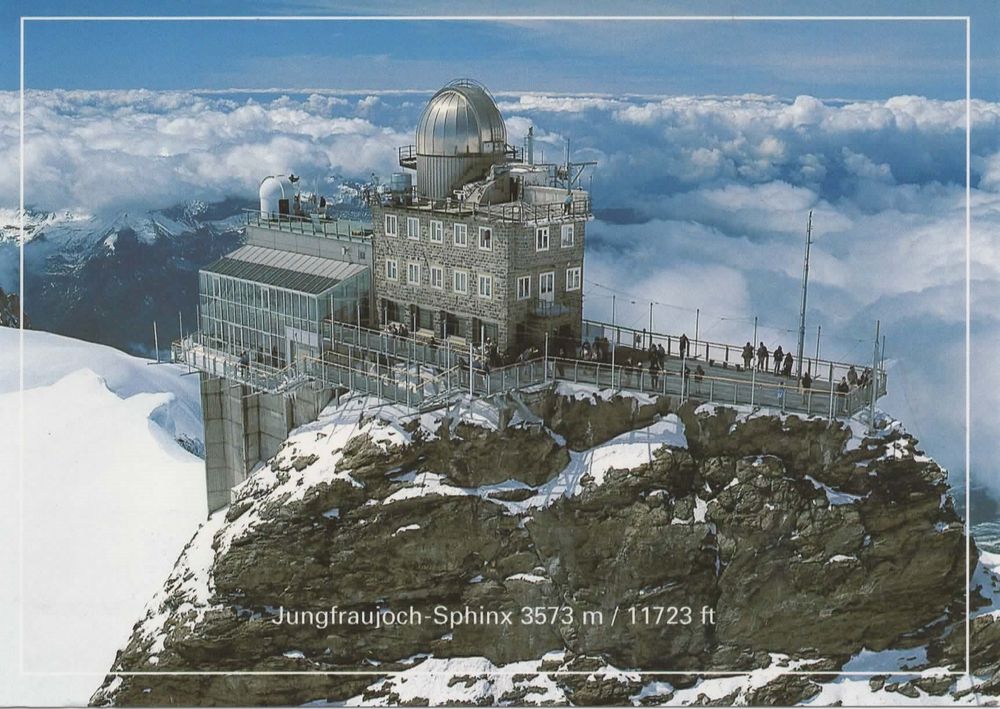 Jungfraujoch - Sphinx-Observatorium (Neu (gemäss Beschreibung)) in Melano für CHF 1 – mit ...