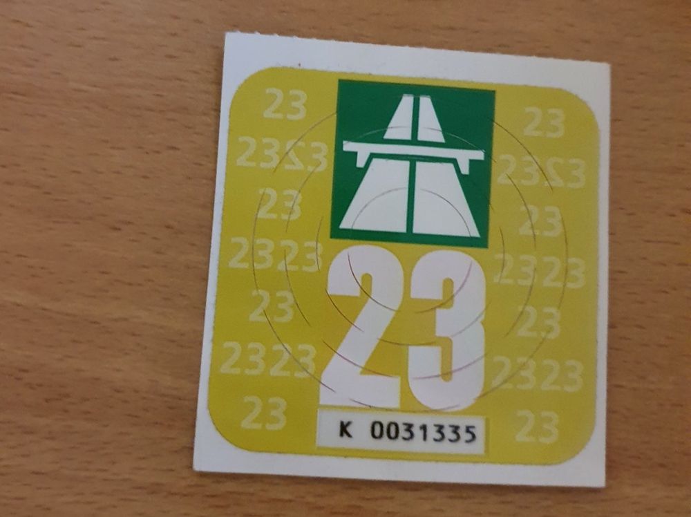 Autobahn Vignette 2023 | Kaufen auf Ricardo