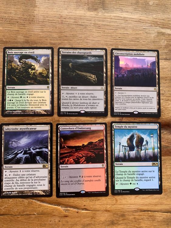 MAGIC THE GATHERING - 18 lands divers | Kaufen auf Ricardo