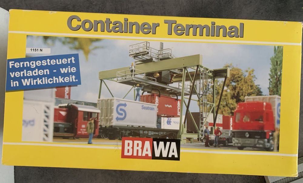 Container Terminal, BRAWA 1151 Spur N, Ferngesteuert (53) (Neu und ...