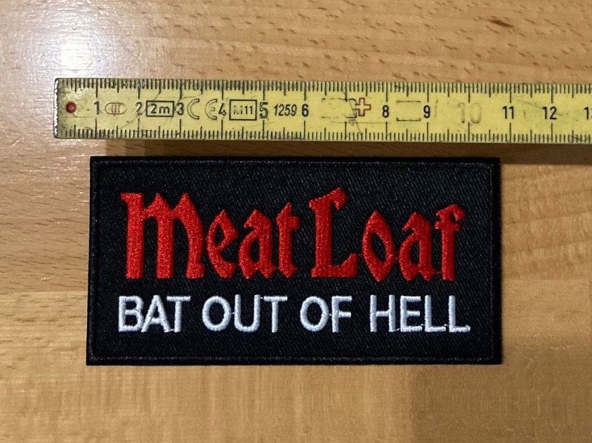 Meat Loaf Patch Sticker Aufnäher Metal Rock Band (Neu (gemäss ...