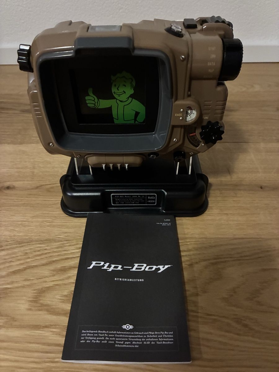 Bethesda Fallout 4 PIP-BOY Model 3000 Mk IV Die-Cast Replica (Gebraucht ...