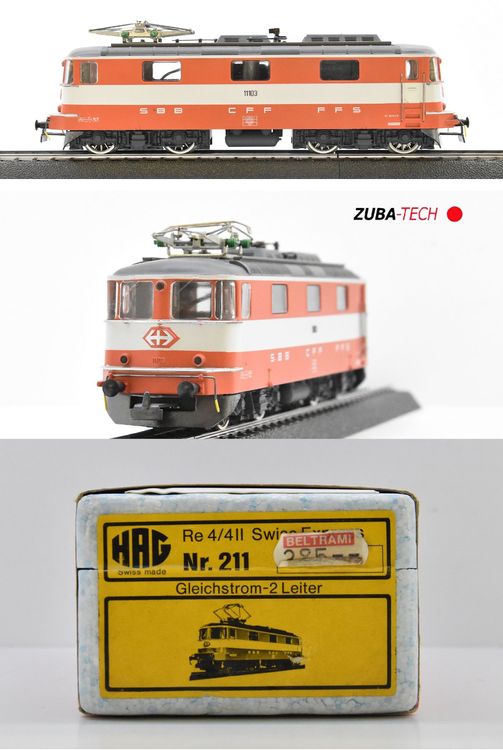 HAG 211 E-Lok Re 4/4II Swiss Express SBB H0 GS mit OVP (Gebraucht) in St. Gallen für CHF 117 ...